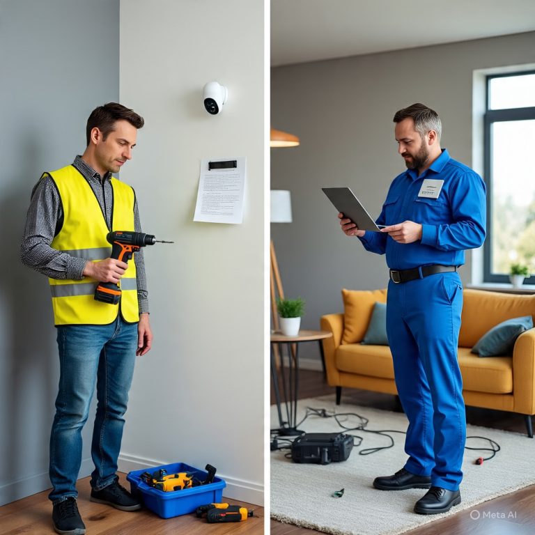 DIY vs Professional Security System Installation: Pros and Cons