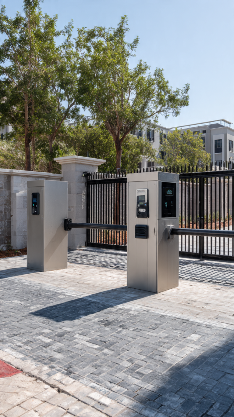RFID-Enabled Boom Gates and Turnstiles for Office Parks